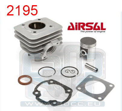 cylinder kit honda honda scoopy/sh50 airsal 50cc - 50cc.eu